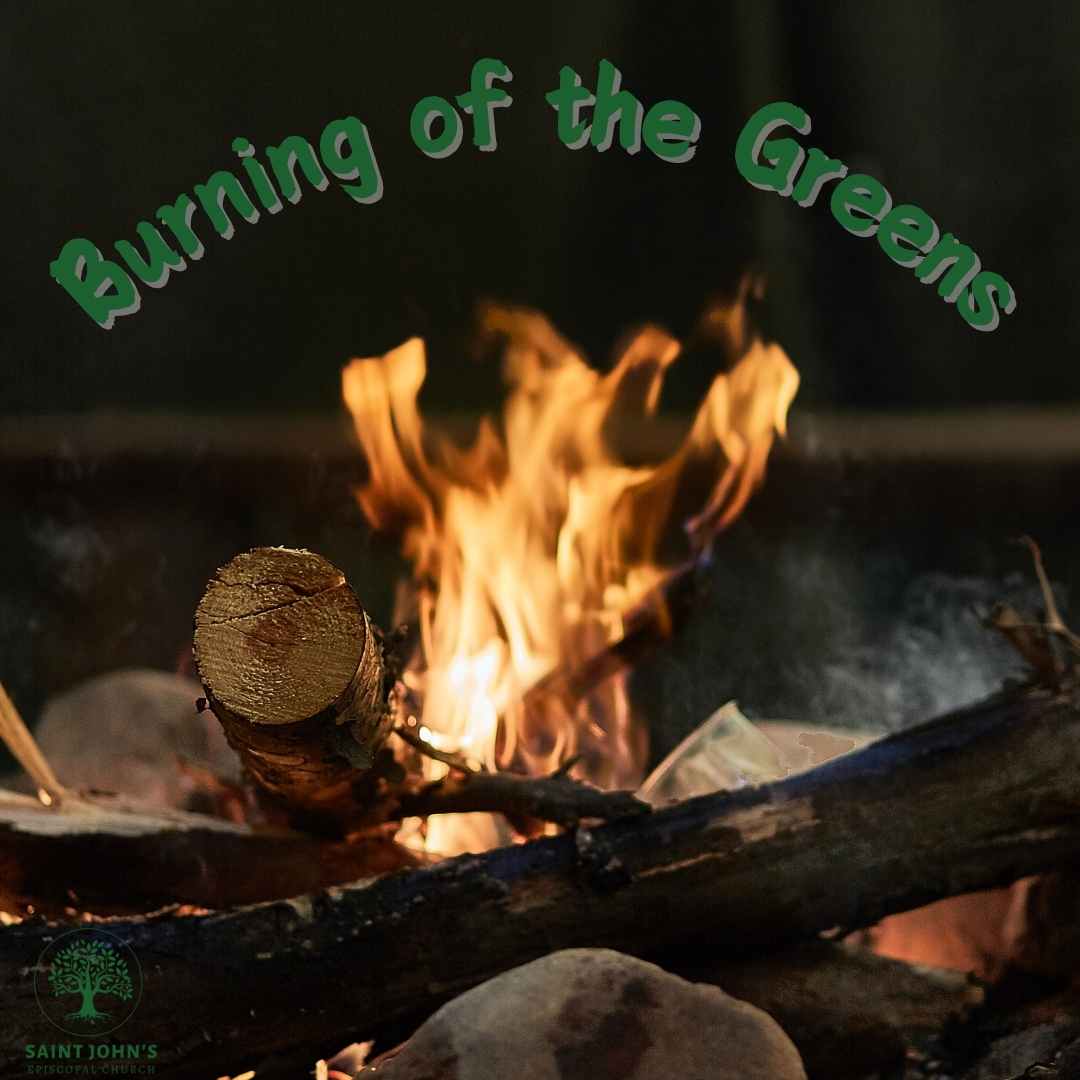 Burning of the Greens - Saint John's Episcopal Church, Concord
